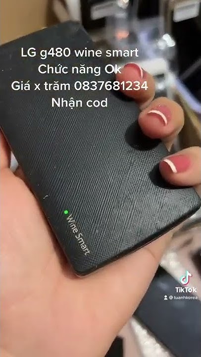 Lg f480 wine smart - YouTube