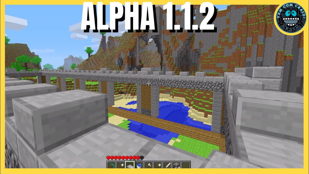 A NOITE DO MINECRAFT ALPHA!! - Minecraft Alpha 1.1.2 - YouTube