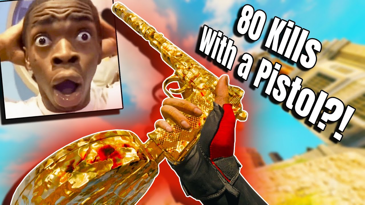 Broken *Grekhova Pistol* Shreds in BOT LOBBY?!☠️😱 (Rebirth Island ...
