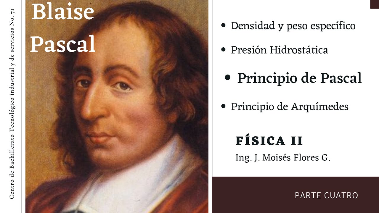 PRINCIPIO DE PASCAL - YouTube