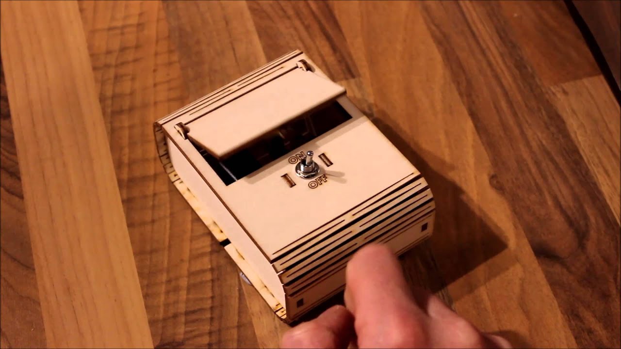 Useless Machine 2+: Smart Useless Machine Kit - YouTube