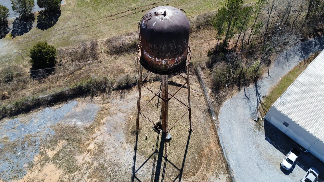 Abandoned Water Tower in Adairsville, GA - YouTube