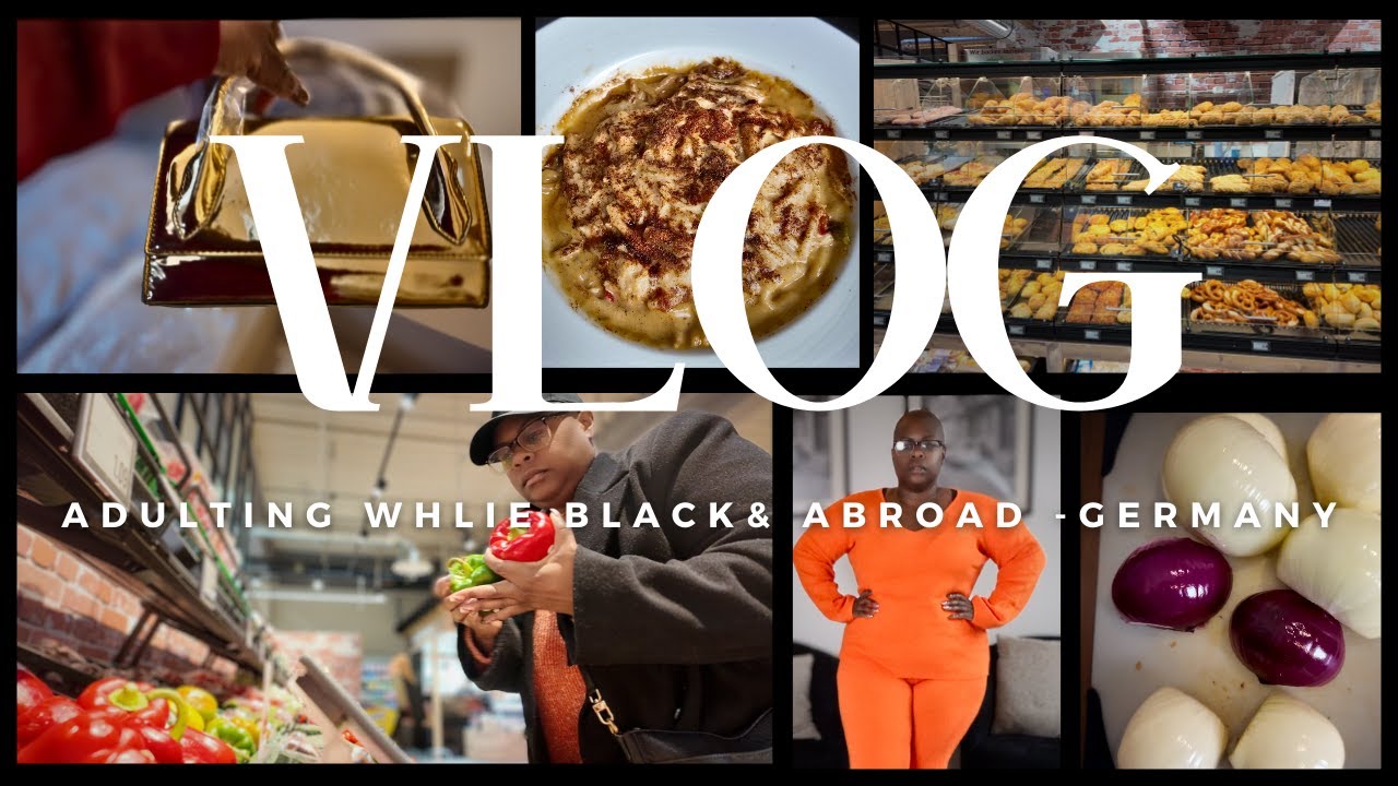 VLOG:Black in Europe| Seven Days Before Trip| Weekly Errands|AMAZON ...