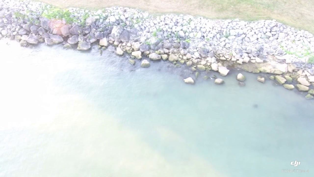 Shoreline rebuilding project. (Drone action) - YouTube