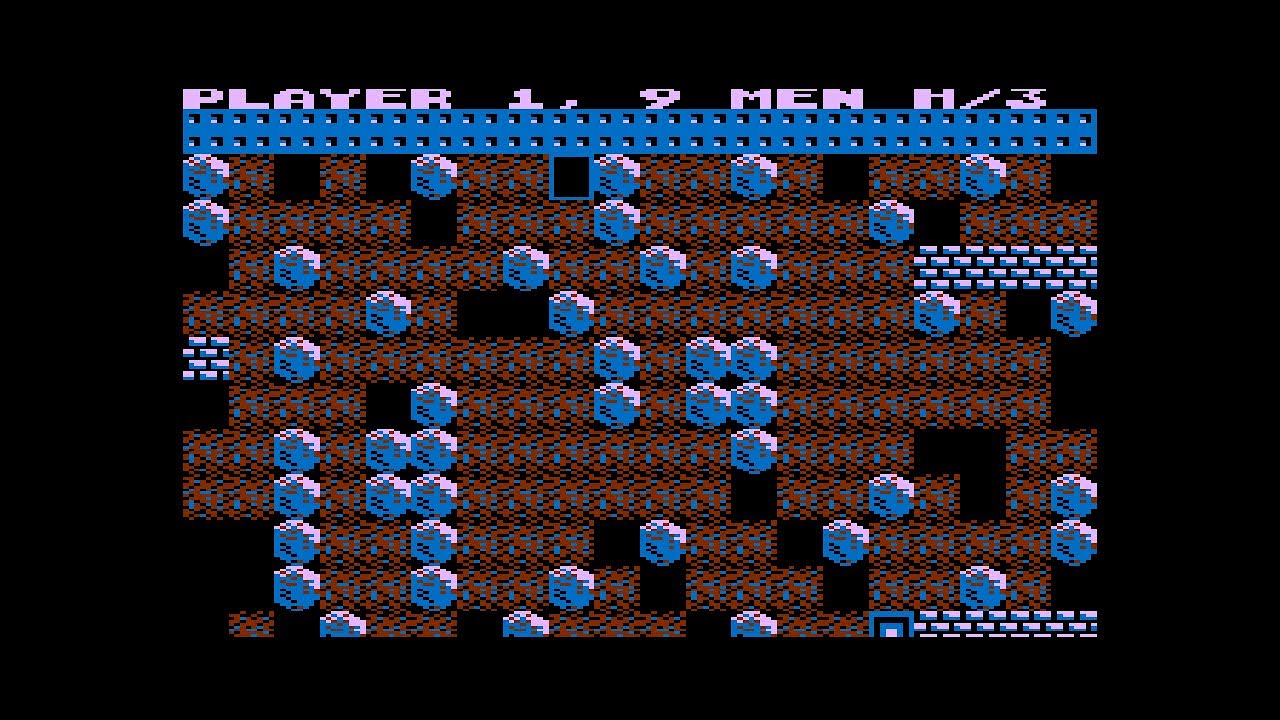 Atari Boulder Dash 3. Cave H/3 - YouTube