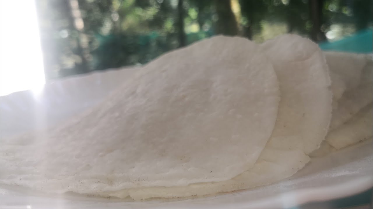 Rice pathiri || kerala style rice pathiri in tamil || easy way of ...