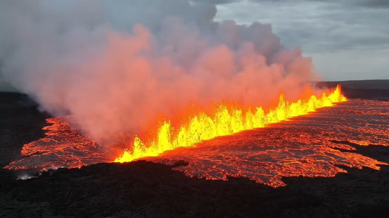 New Volcanic Rift Eruption In Iceland - 7.3 Mag Quake Alaska - North ...