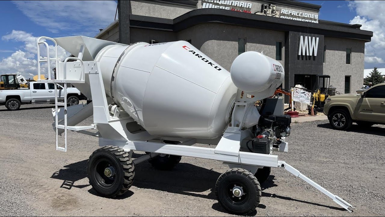 REVOLVEDOR DE CEMENTO CAROKO CK8000 - YouTube