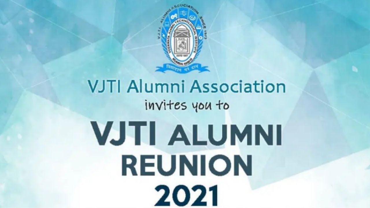 VJTI Alumni Reunion 2021 - YouTube