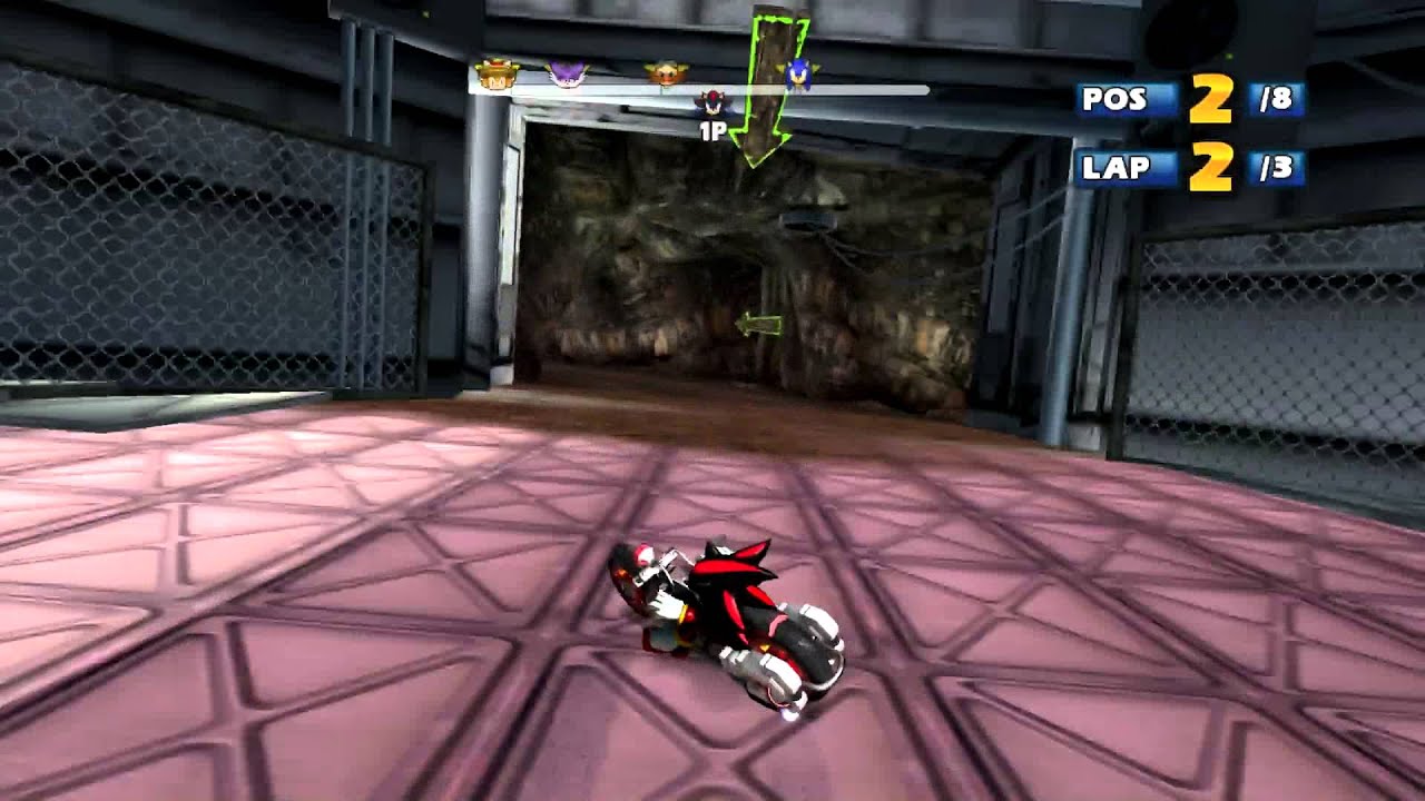 Sonic & SEGA All Stars Racing walkthrough - Deadly Route - YouTube