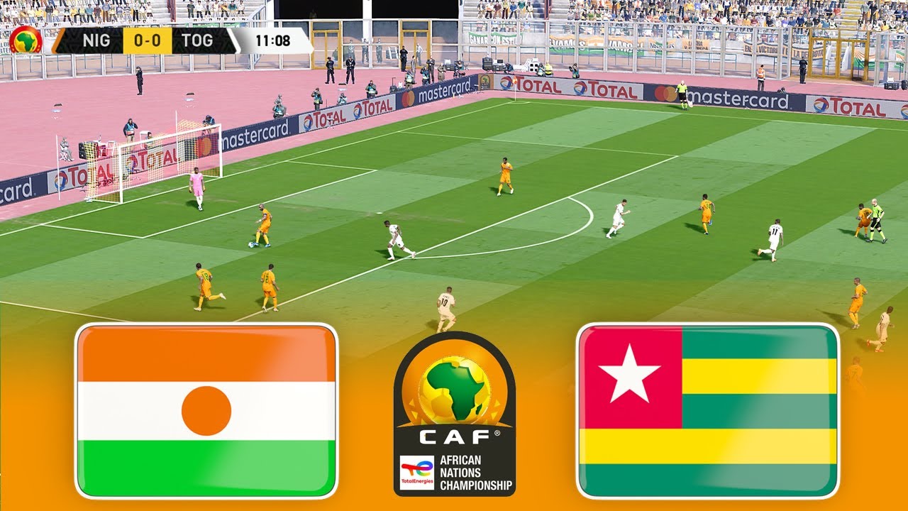 🔴NIGER vs TOGO ⚽ AFRICAN NATIONS CHAMPIONSHIP 2024 QUALIFIERS ⚽ ...