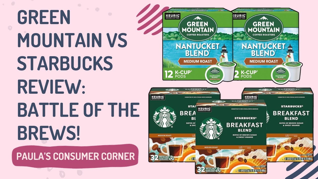 Ultimate Coffee Face-off: Green Mountain vs Starbucks - YouTube