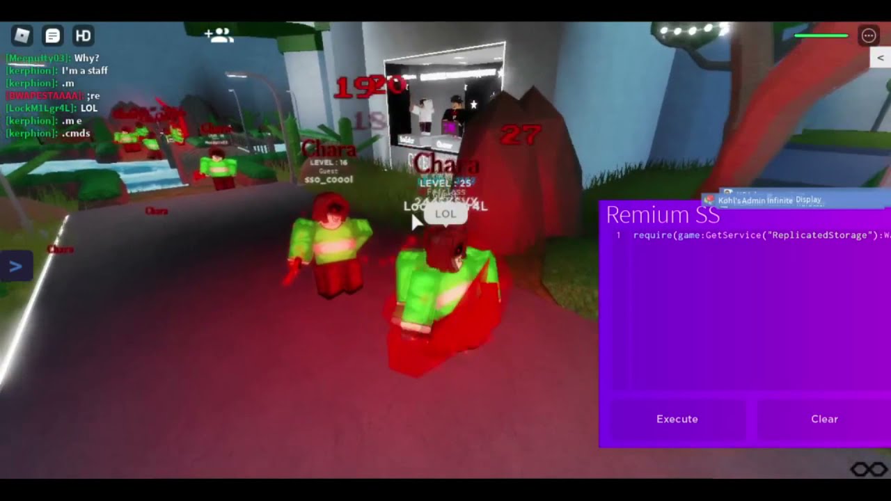 ROBLOX Remium ss SHOWCASE - Slender hangout destroyal - YouTube