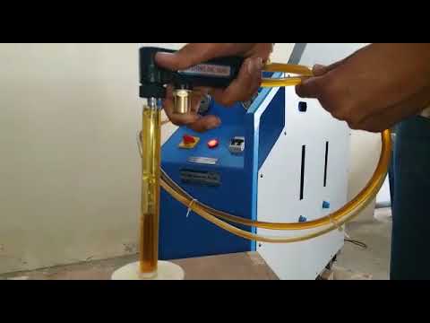 SAGAR Spindle Oil maintenance Machine - YouTube