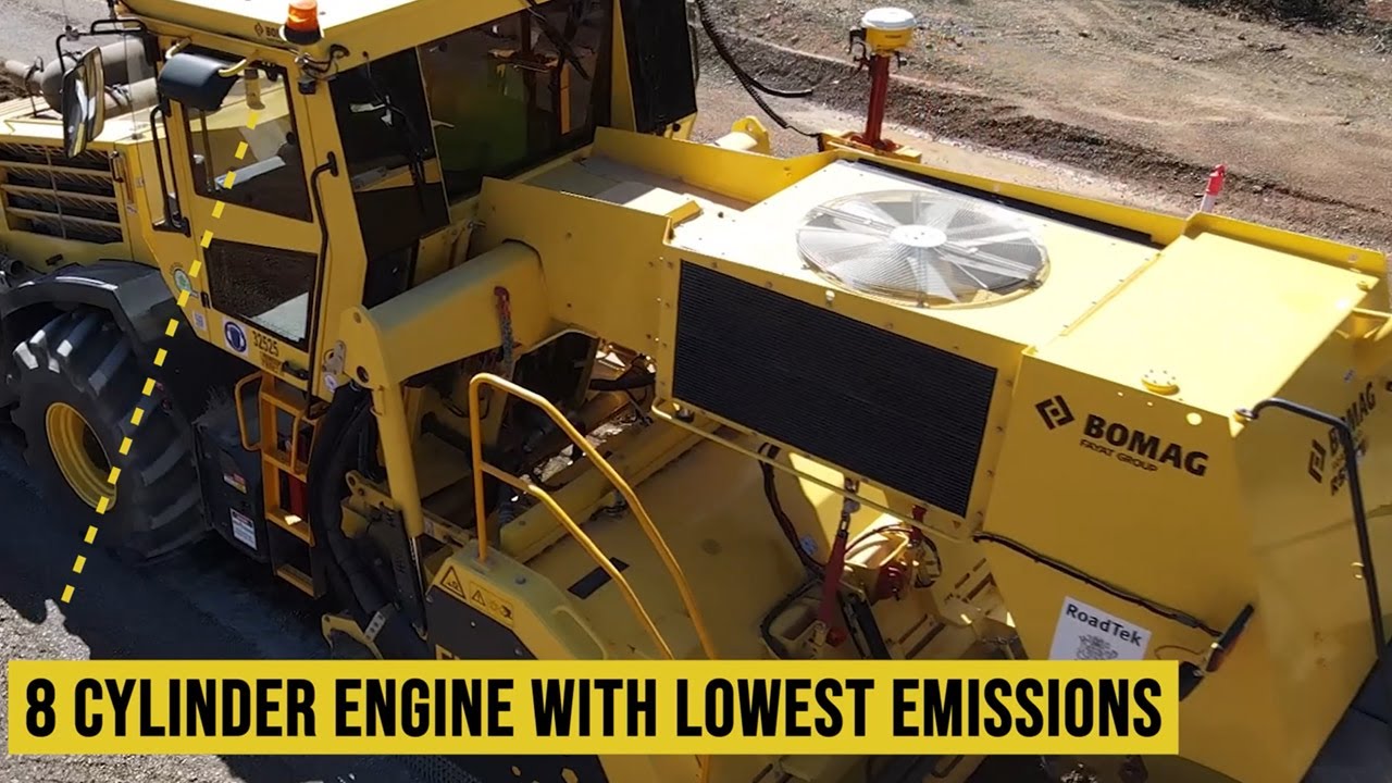 BOMAG RS 650 Soil Stabiliser Recycler | Tutt Bryant - YouTube