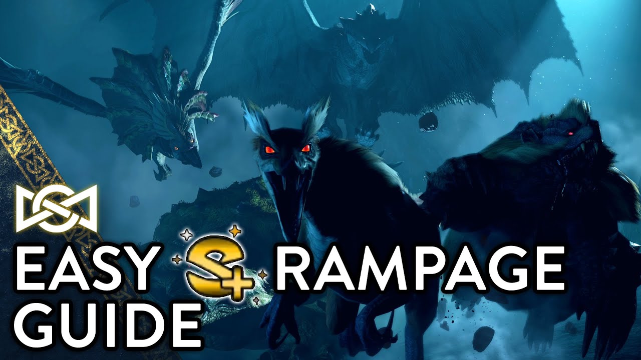 How to S+ Any Rampage in MH: Rise SOLO - YouTube
