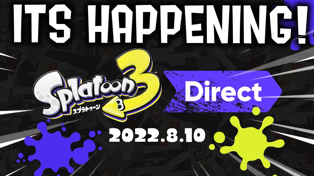 SPLATOON 3 DIRECT IS REAL - YouTube