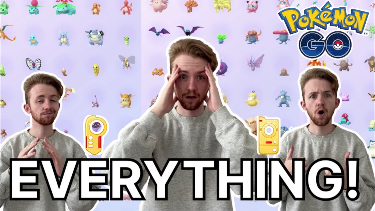 COMPLETE POKÉMON GO COLLECTION! 600TH VIDEO! - YouTube