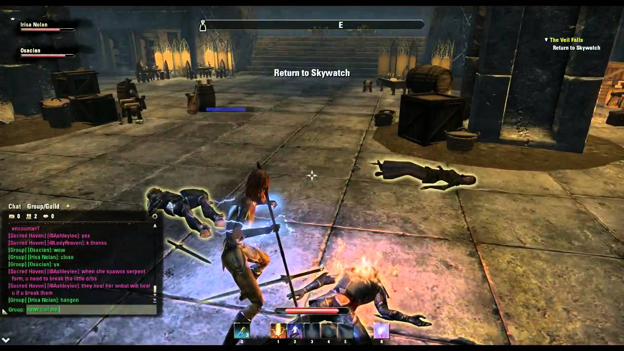 [ESO] The Veil Falls Final Battle & Confrontation - YouTube