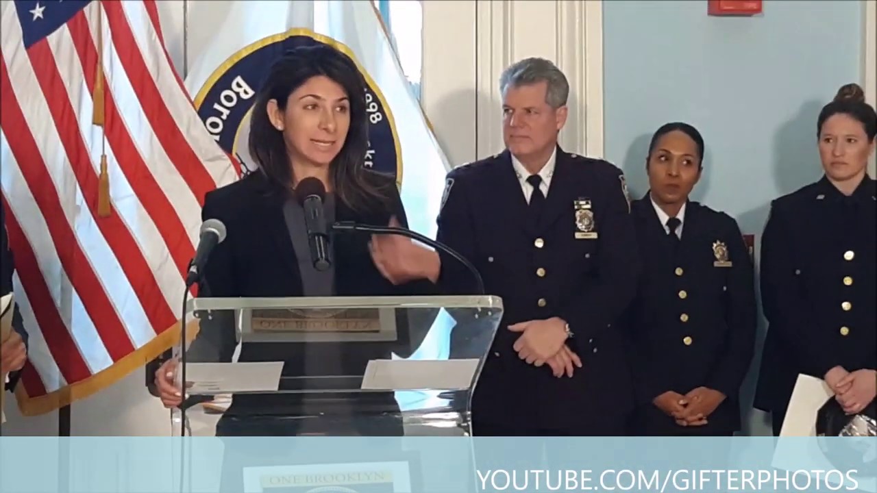 Eric Adams Honors Jessica Chait At Hero Of The Month Ceremony - YouTube