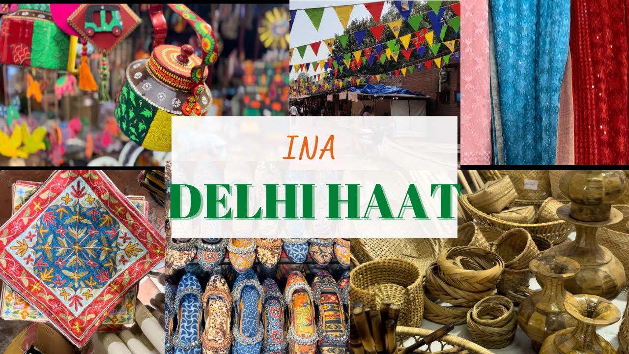 Delhi Haat INA | One stop destination for all Indian States Shopping ...