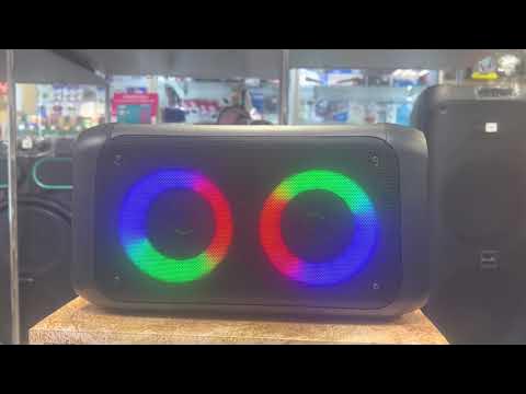 Портативная колонка Perfeo Dual Ring 3 - YouTube