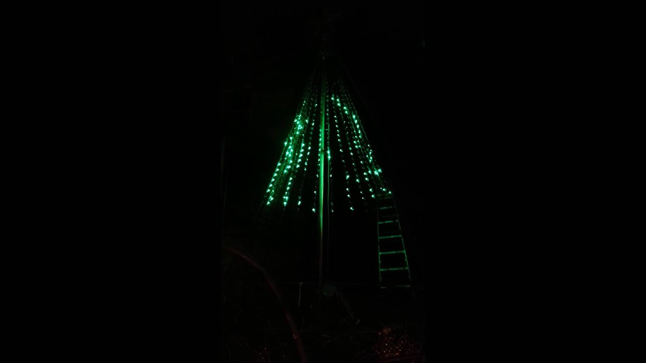 Leechburg Lights Mega Tree Test 2014 - YouTube