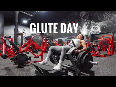 Glute Day and Life Update / Entrenamiento de Gluteo y como me siento ...