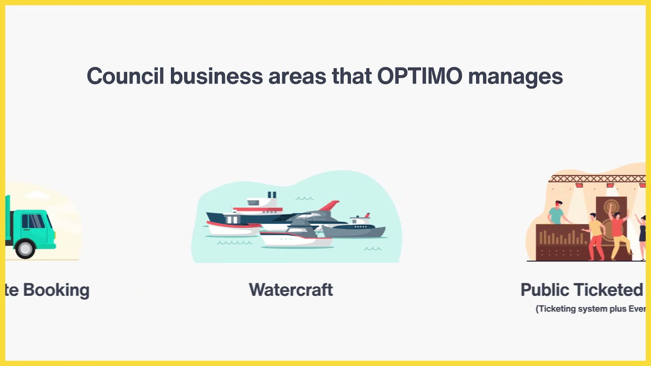 OPTIMO Local Government Booking Solution - YouTube