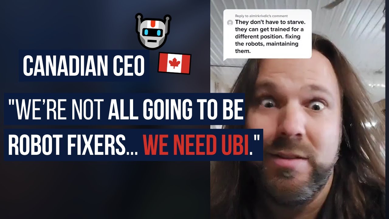 Canadian CEO Timothy Daigle | "Not everyone will work repairing robots ...