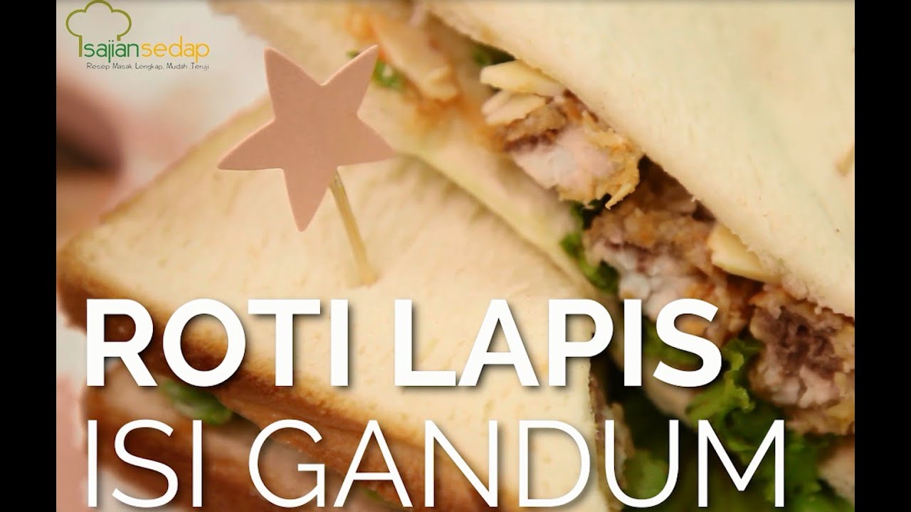 Resep Roti: Roti Lapis Ikan Gandum Mudah dan Cepat Dibuatnya - YouTube