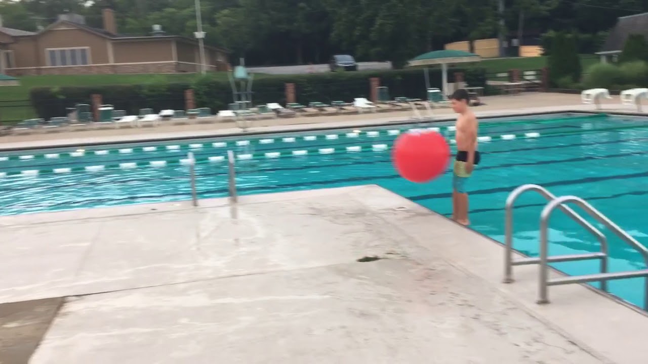 Human pool bowling - YouTube