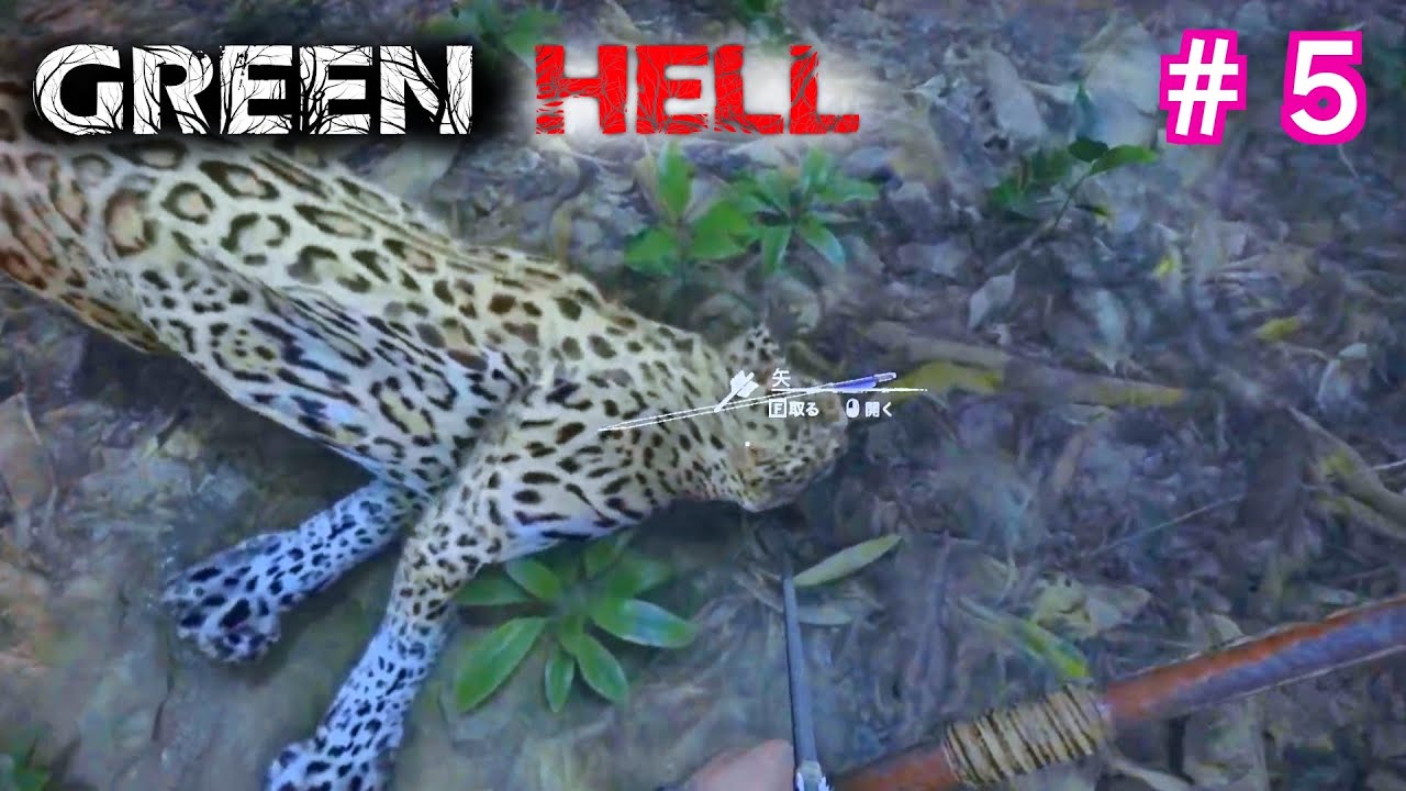 #5【GREEN HELL】病み上がりです！！ストーリーモード初見 - YouTube
