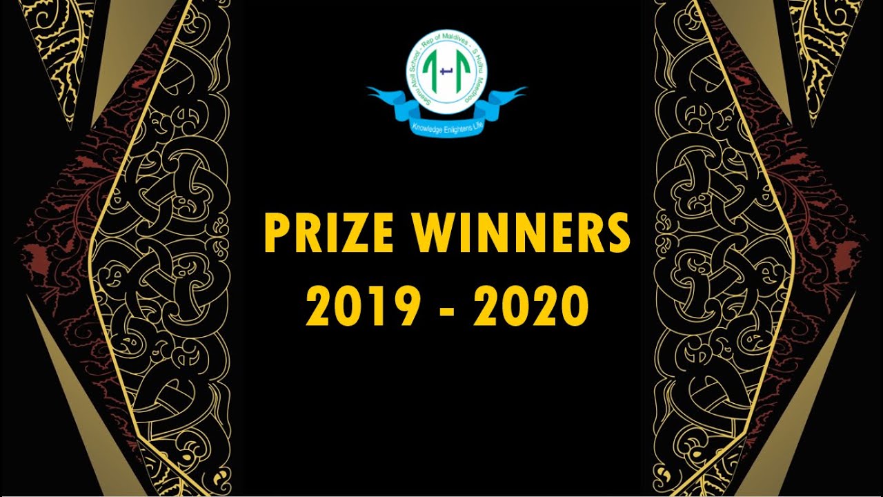 PRIZE WINNERS 2019 - 2020 - YouTube