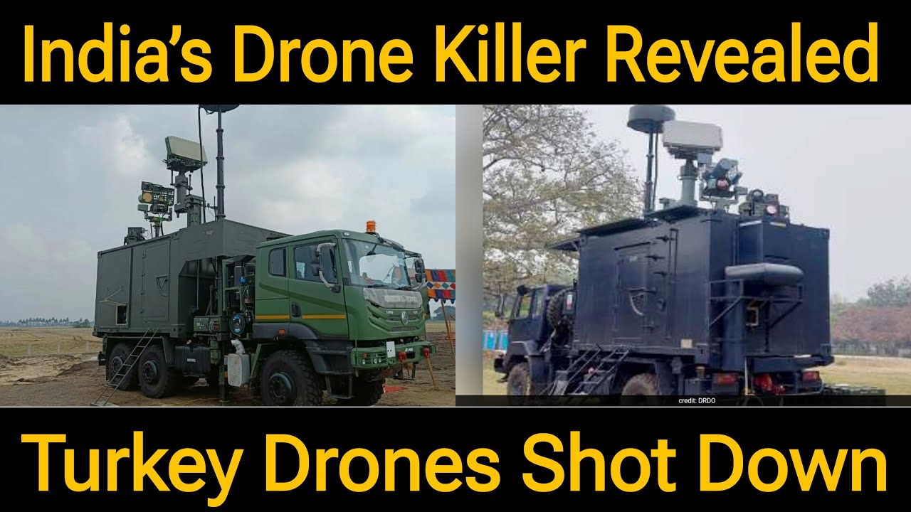 India's DRDO D4S Drone Killer | BEL Anti-Drone System Shocks Pakistan ...