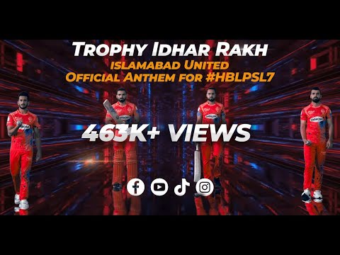 Trophy Idhar Rakh | ISLU Official Anthem 2022 | Soch the Band x Talha Anjum