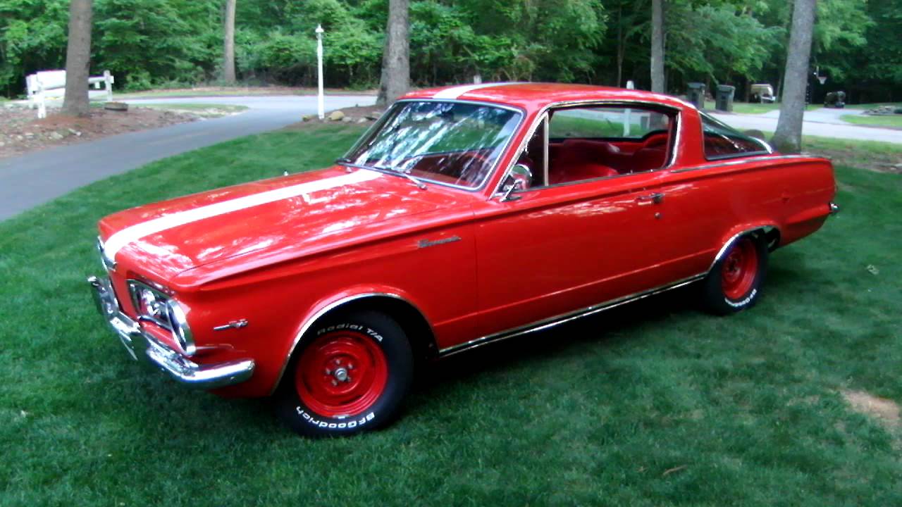 Jimbo's 65 Barracuda - YouTube
