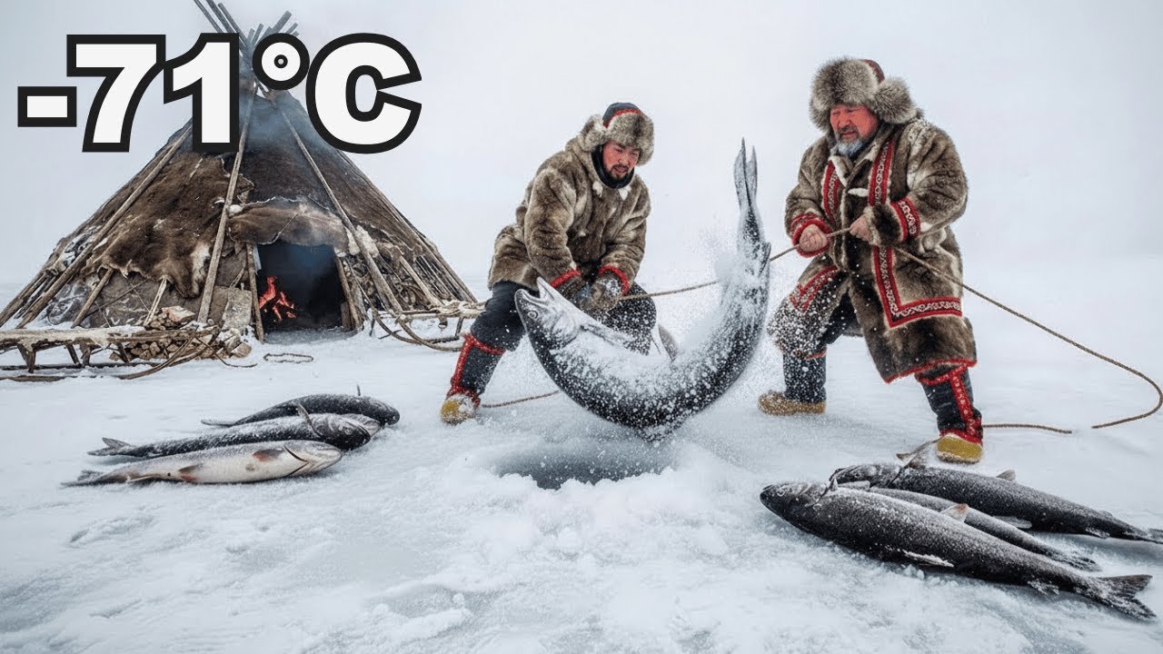 5000 kg Arctic Ice Catch at −71°C | A Nomad’s Fight to Feed an Entire ...
