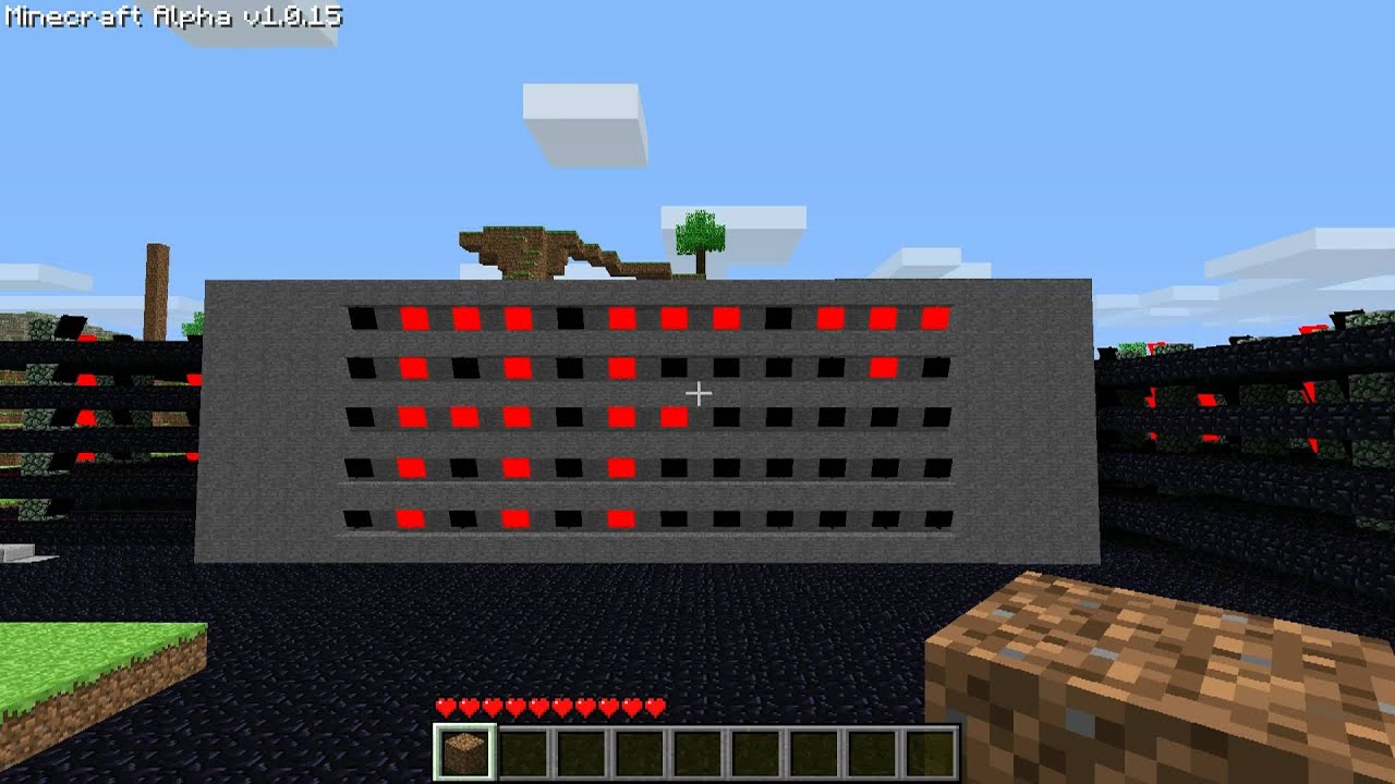 Minecraft - Ticker displaying MINECRAFT - YouTube
