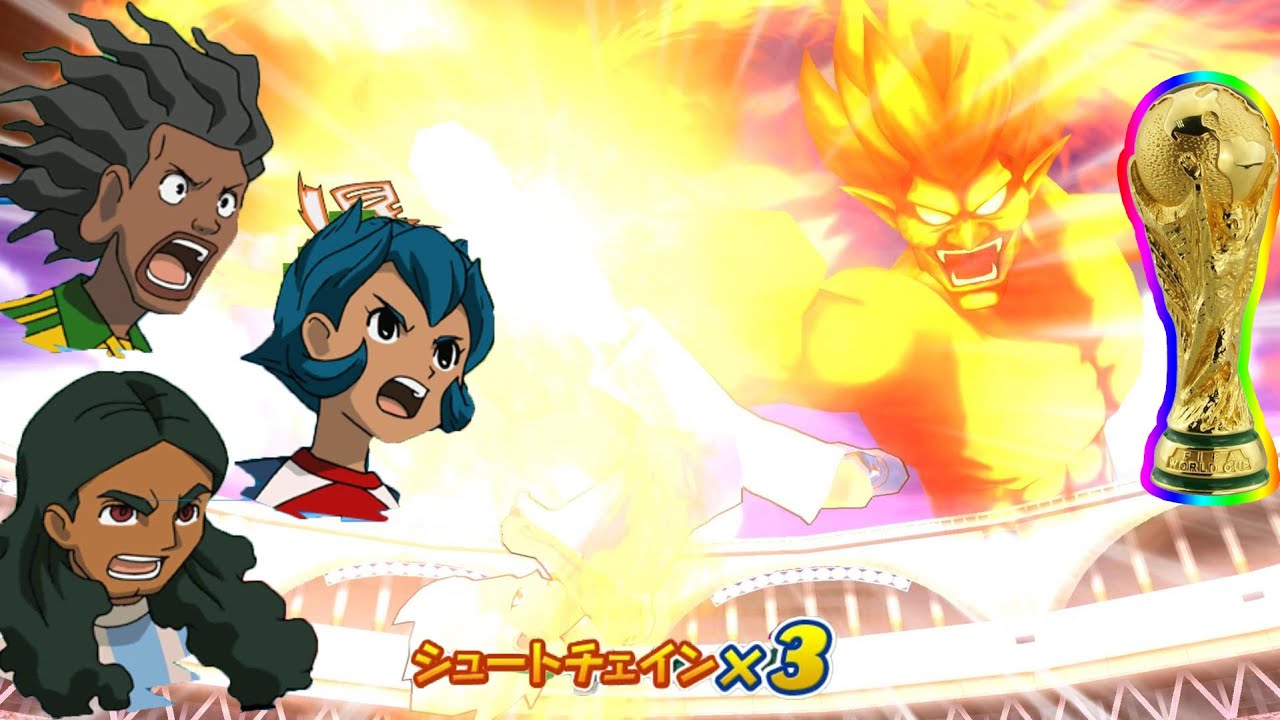 Inazuma Eleven GO Strikers 2013 Xtreme Brazil Tournament Wii (Dolphin ...