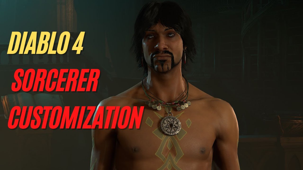 Diablo 4 Character Customization Male Sorcerer YouTube Diablo 4 Character Customization Male Sorcerer YouTube