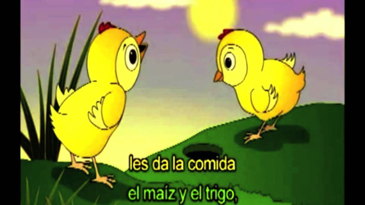 Canción Infantil De Los Pollitos (Con Letra) - YouTube