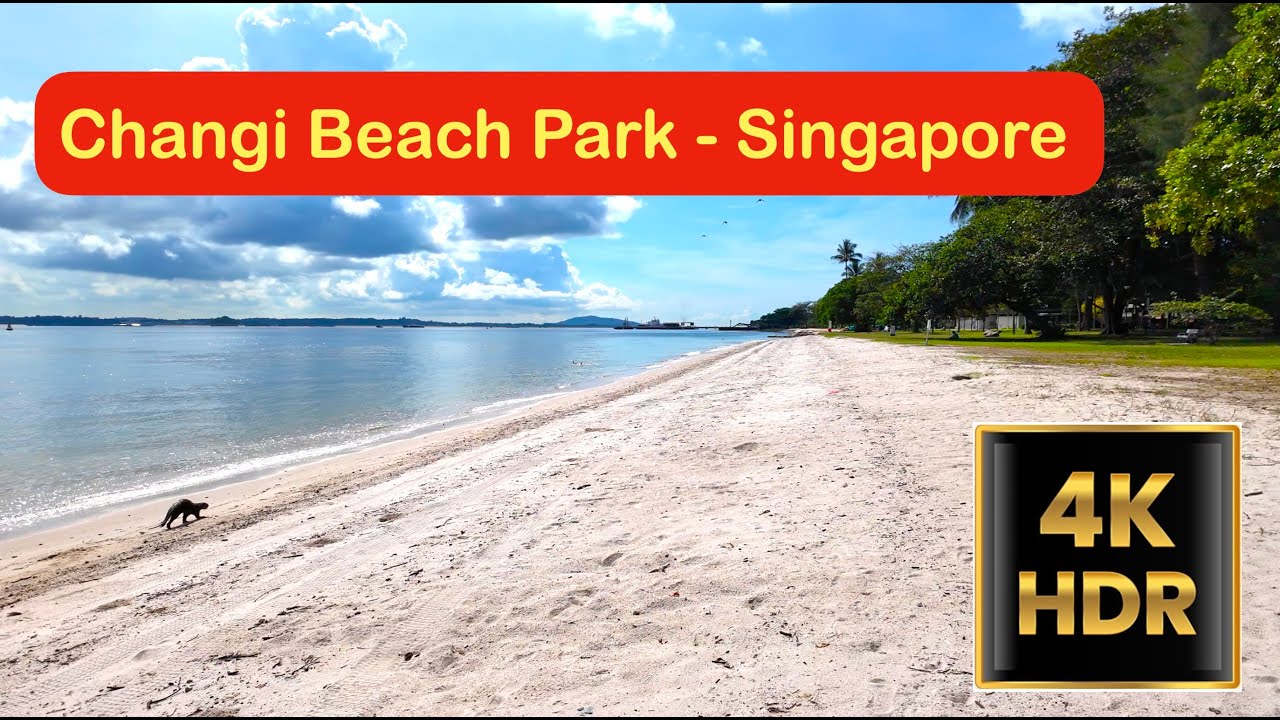 Exploring Changi Beach, Singapore - YouTube