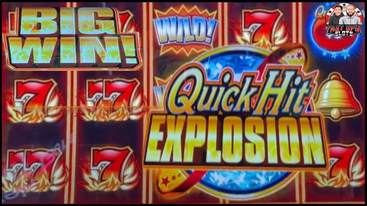 Boom! Quick Hit Explosion Bonus And Big Win - YouTube