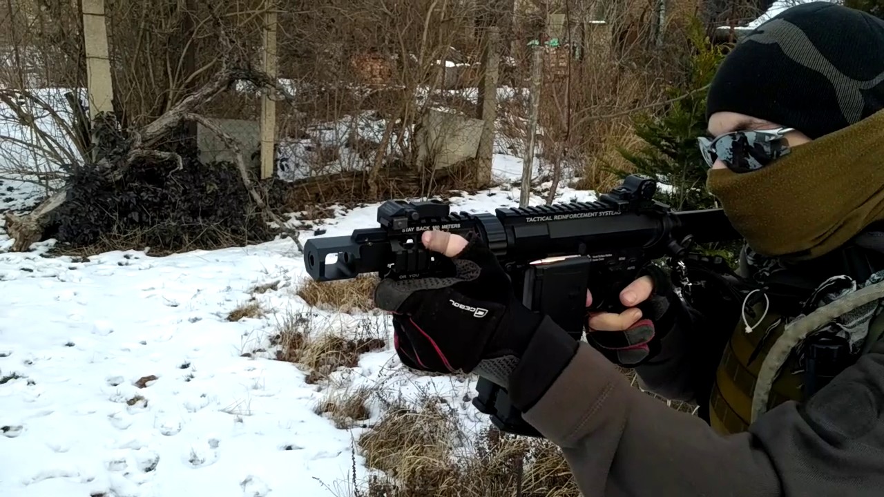 G&P M4 Baby Monster - Shooting test - YouTube