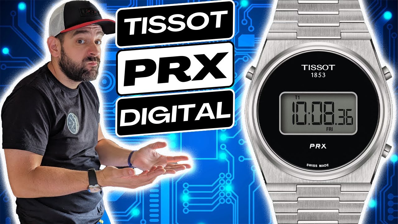 GRAND RETOUR des MONTRES ÉLECTRONIQUES 🕒 TISSOT PRX DIGITAL VS CASIO 📟😈 ...