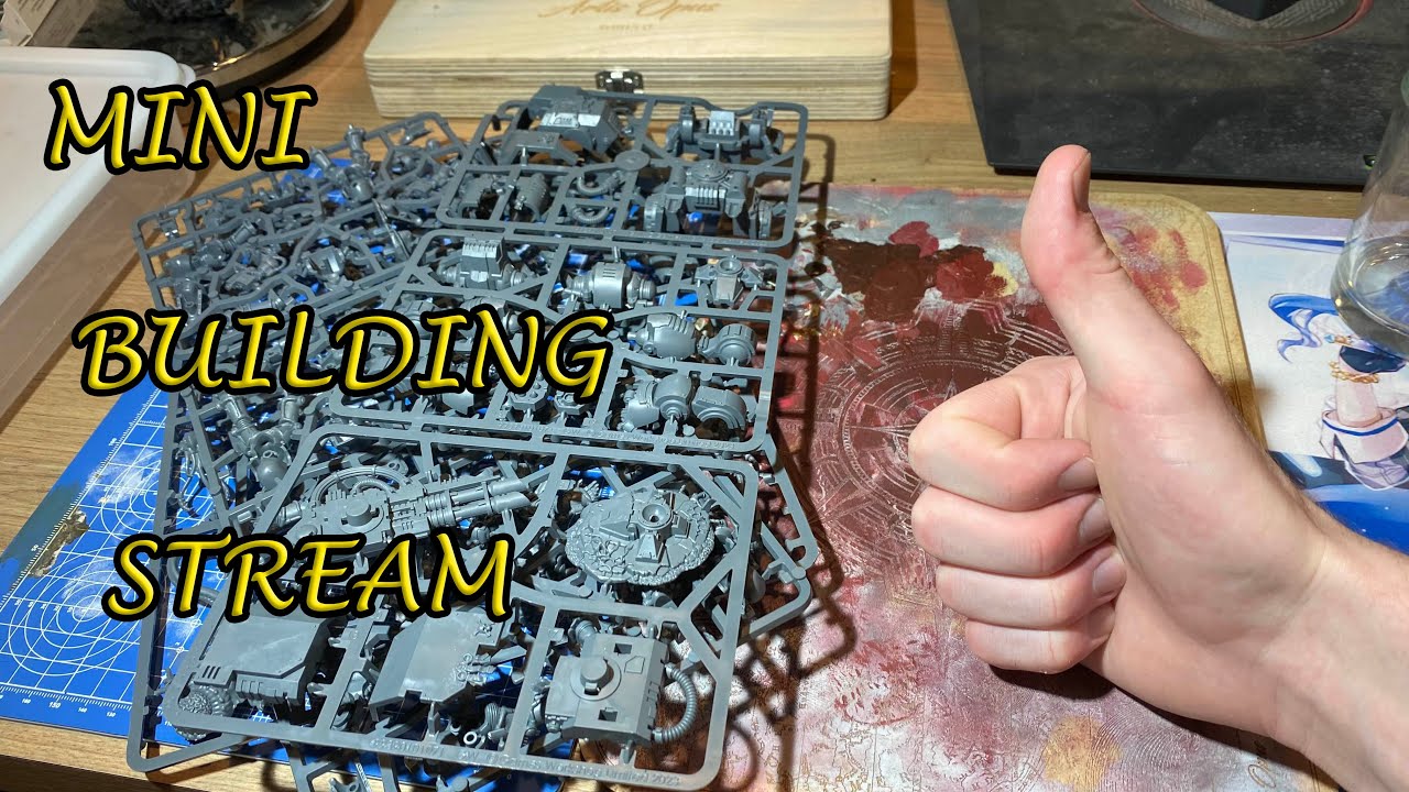 building my first set of SPACE MARINES #warhammer40k - YouTube