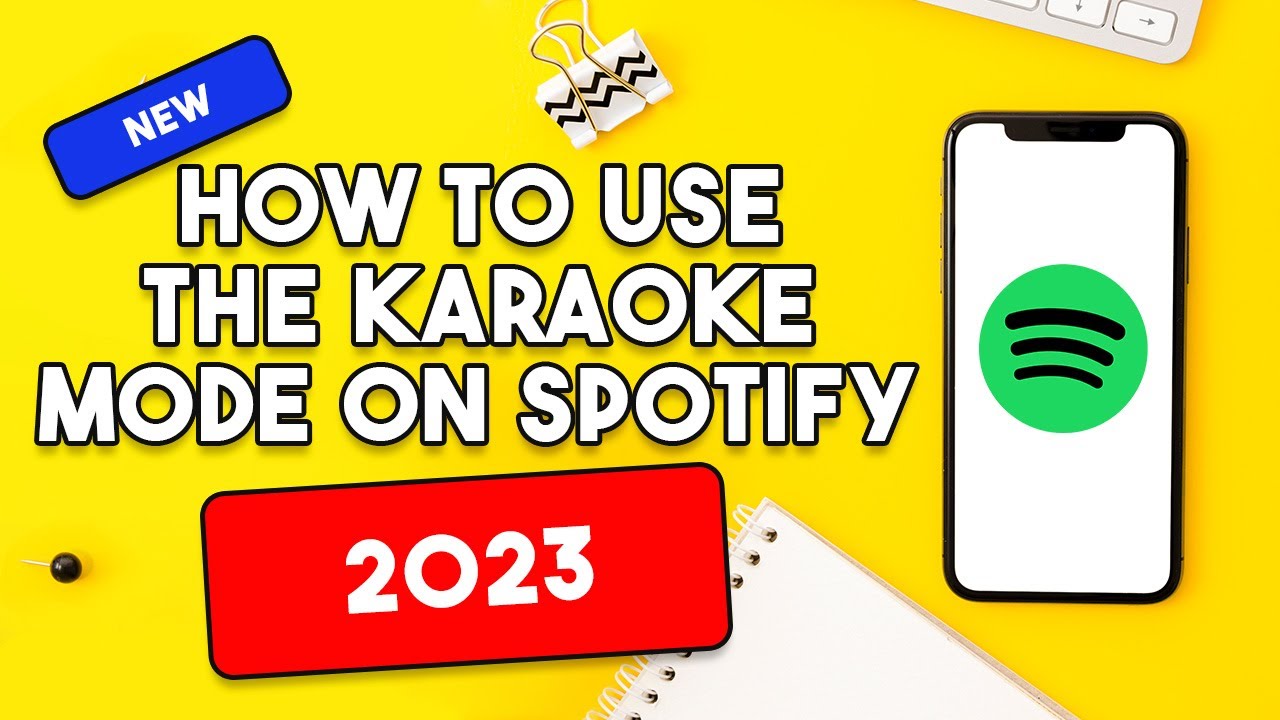 NEW How to Use The Karaoke Mode On Spotify [2023] - YouTube