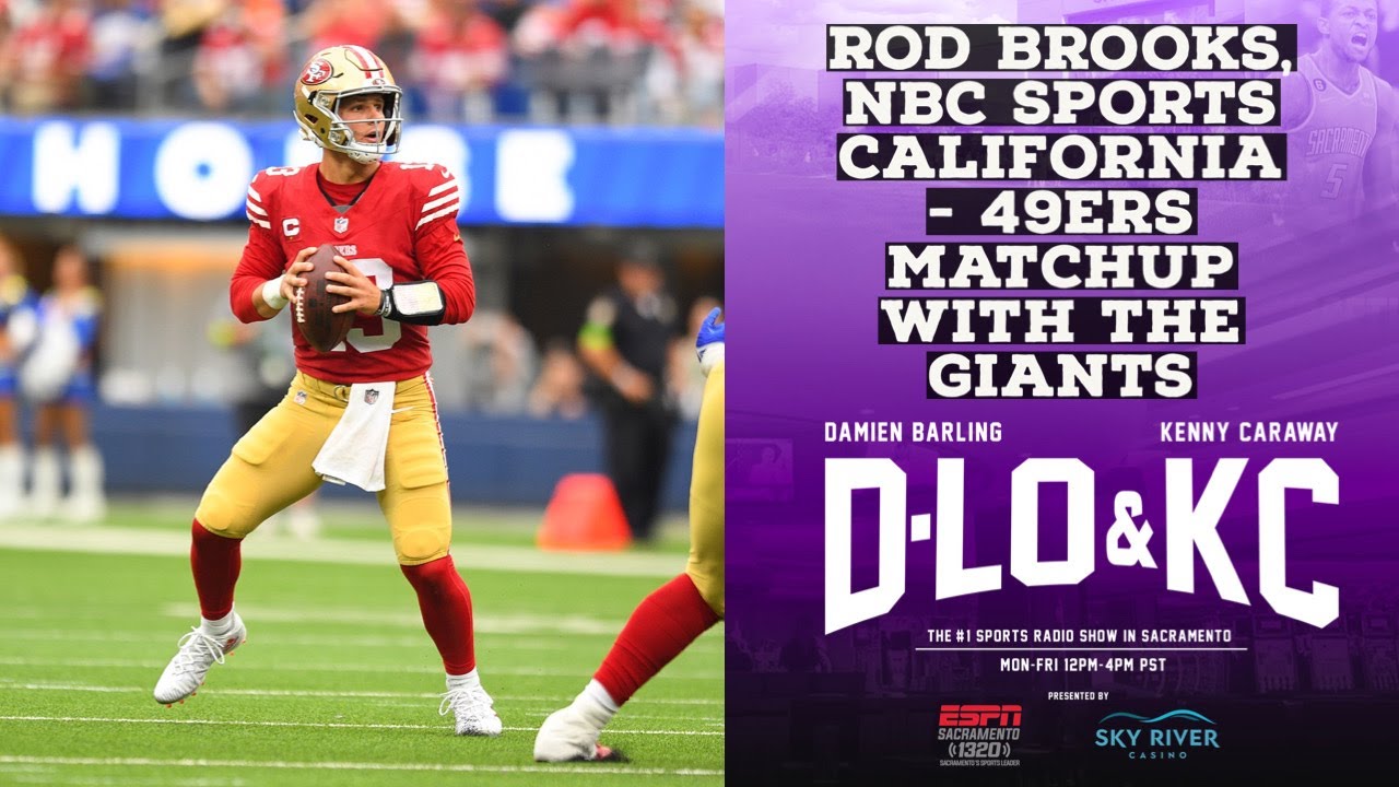 Rod Brooks, NBC Sports California - 49ers Matchup With the Giants - YouTube