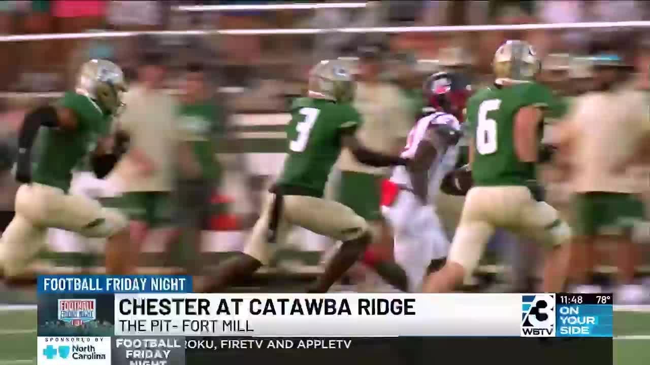 Football Friday Night: Chester vs. Catawba Ridge - Sept. 5, 2025 - YouTube